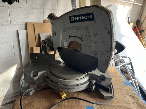 Hitachi Koki C15FB Portable 15" Miter Saw - Good Condition | eBay
