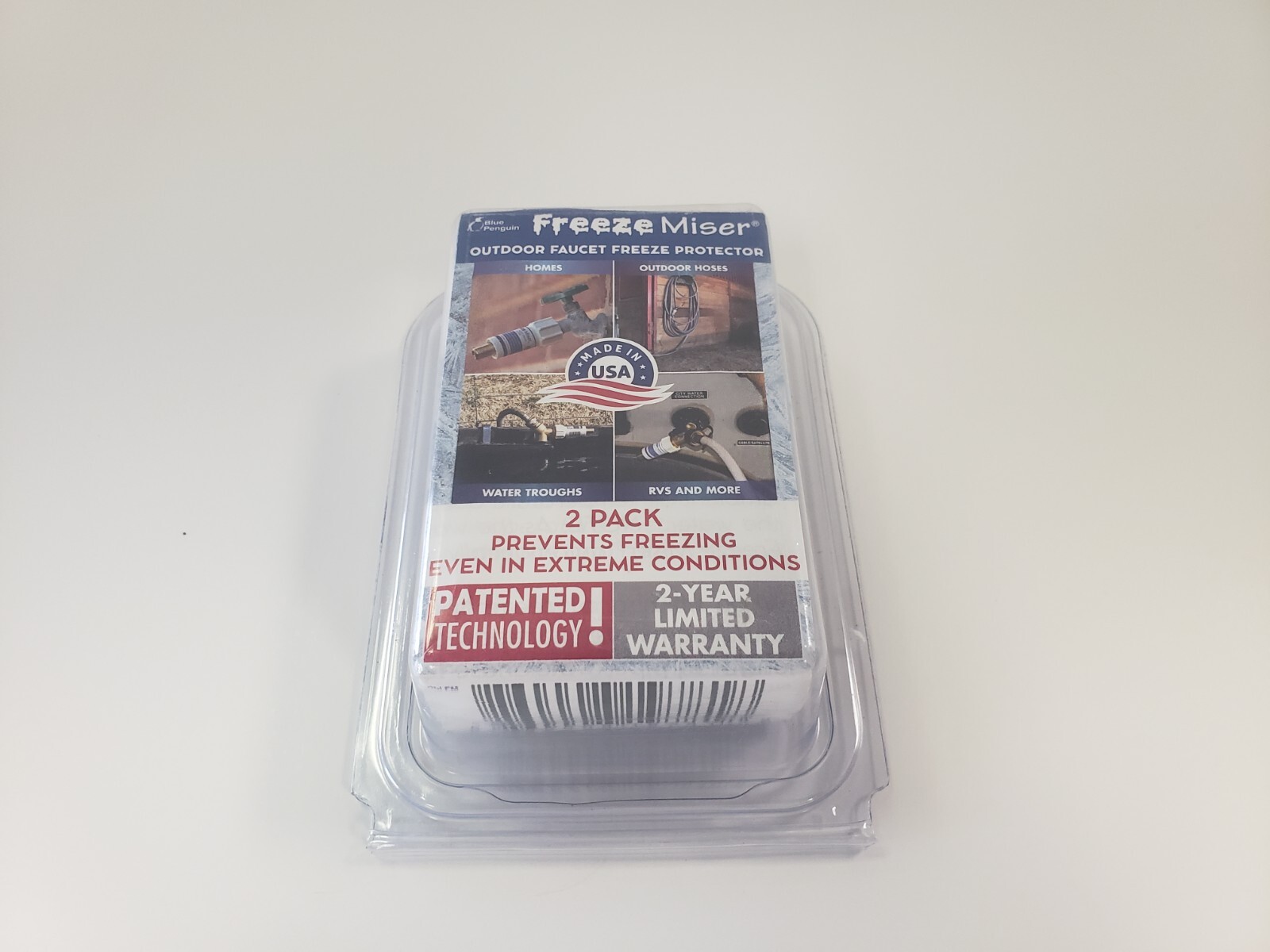 2 Pack Freeze Miser 6000-02 -Outdoor Faucet Freeze Protector | eBay