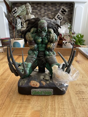 Moore Creations Graveyard Cold Cast Porcelain Sculpture Simon Bisley ...