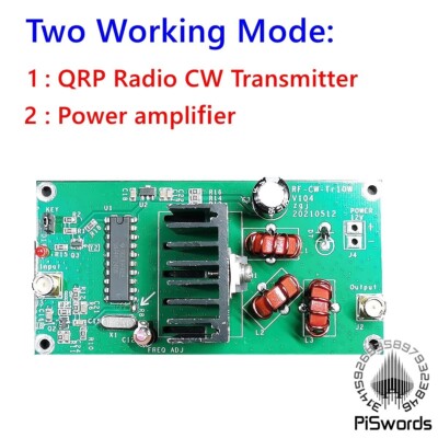 10W 13.56MHz Power Amplifier / QRP Radio CW Transmitter | eBay