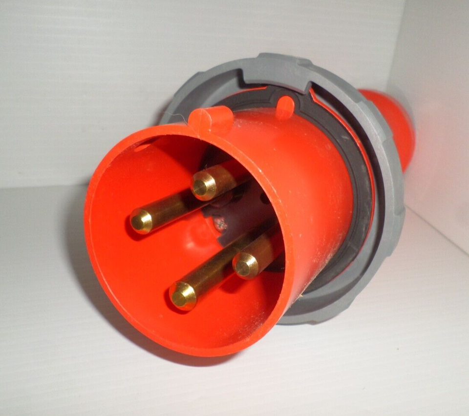 ⭐NEW IN BOX⭐ HUBBELL HBL4100P12W 100-Amp PLUG 4100P12W 100A 125/250V 3P ...