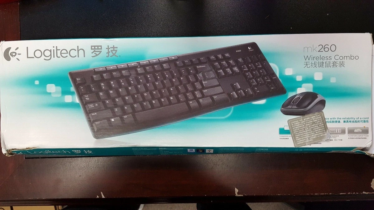 Logitech Wireless Keyboard And Mouse Mk260