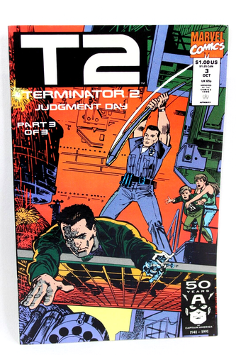 T2 Terminator 2 Judgment Day #3 Departure 1991 Marvel Comics F | eBay