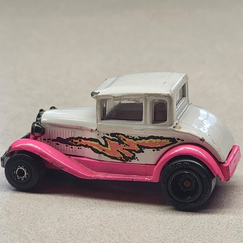 Matchbox Superfast Model A Ford WHITE/ PINK Made In Thailand Fair ...