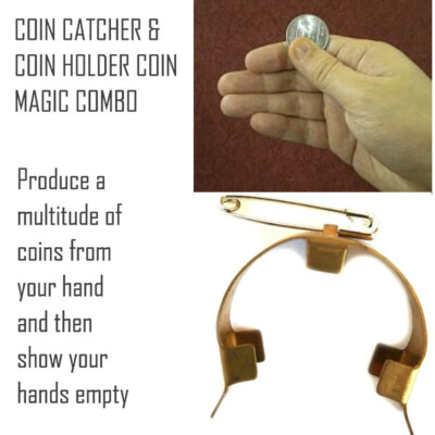 COIN CATCHER & HOLDER COMBO - COIN MAGIC | eBay