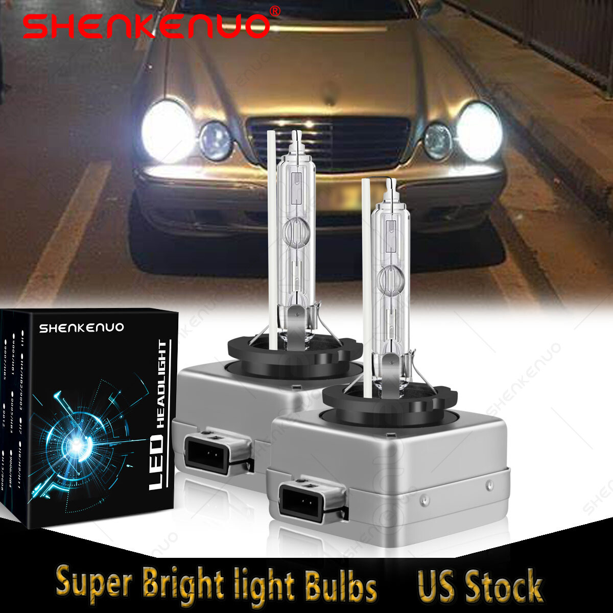 Mercedes E350 Headlight Bulb Replacement