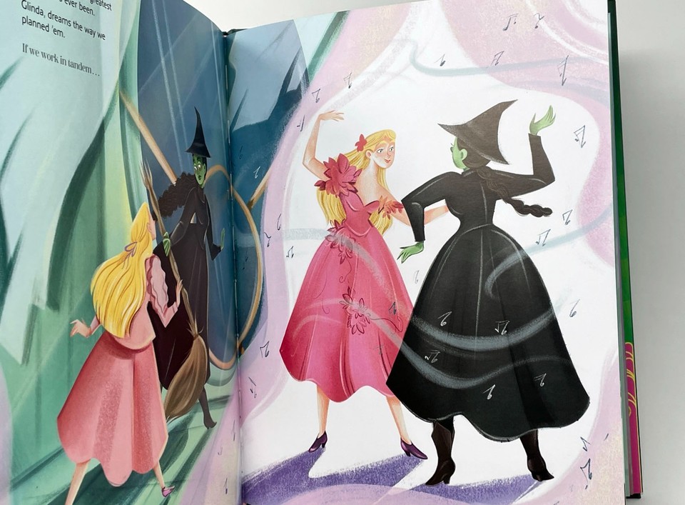 WICKED Defying Gravity Story Book Illustrated Lyrics Elphaba Stephen Schwartz 9798886637335| eBay