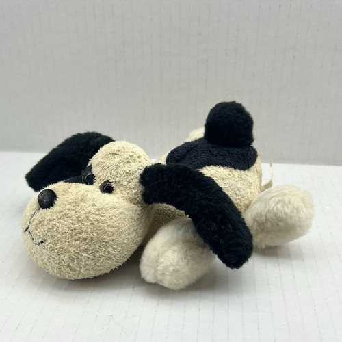 Vintage Luv Pets Russ Plush Chomper Dog Beanbag Htf Black And Cream ...