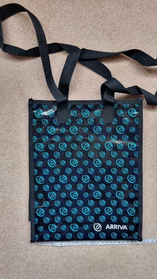 NEW ARRIVA Carrier Bag For Life Holdall Bus Coach Train Advertising ...