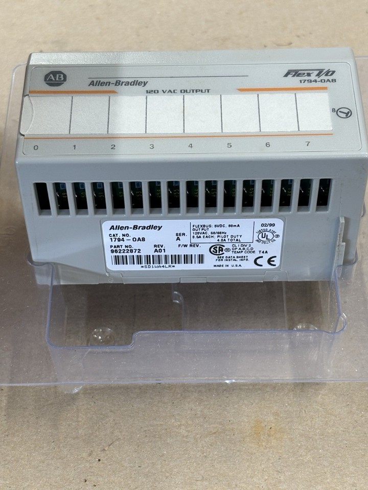 Allen-Bradley 1794-OA8 Flex I/O 8pt Digital Output Module | eBay