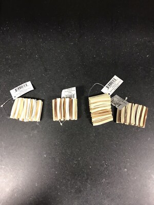 Bodrum Shell Sticks White Napkin Ring Set of 4 NEW without Box | eBay