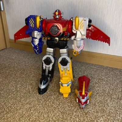 BANDAI Toei Power Rangers Goseiger MegaForce DX Gosei Great Megazord ...