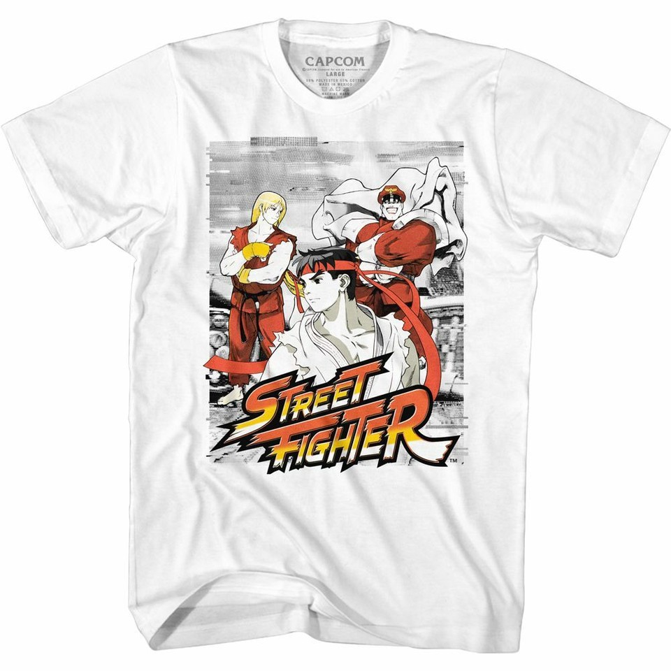 Pre-Sell Street Fighter Capcom Video Game Licensed T-Shirt #4 | eBay