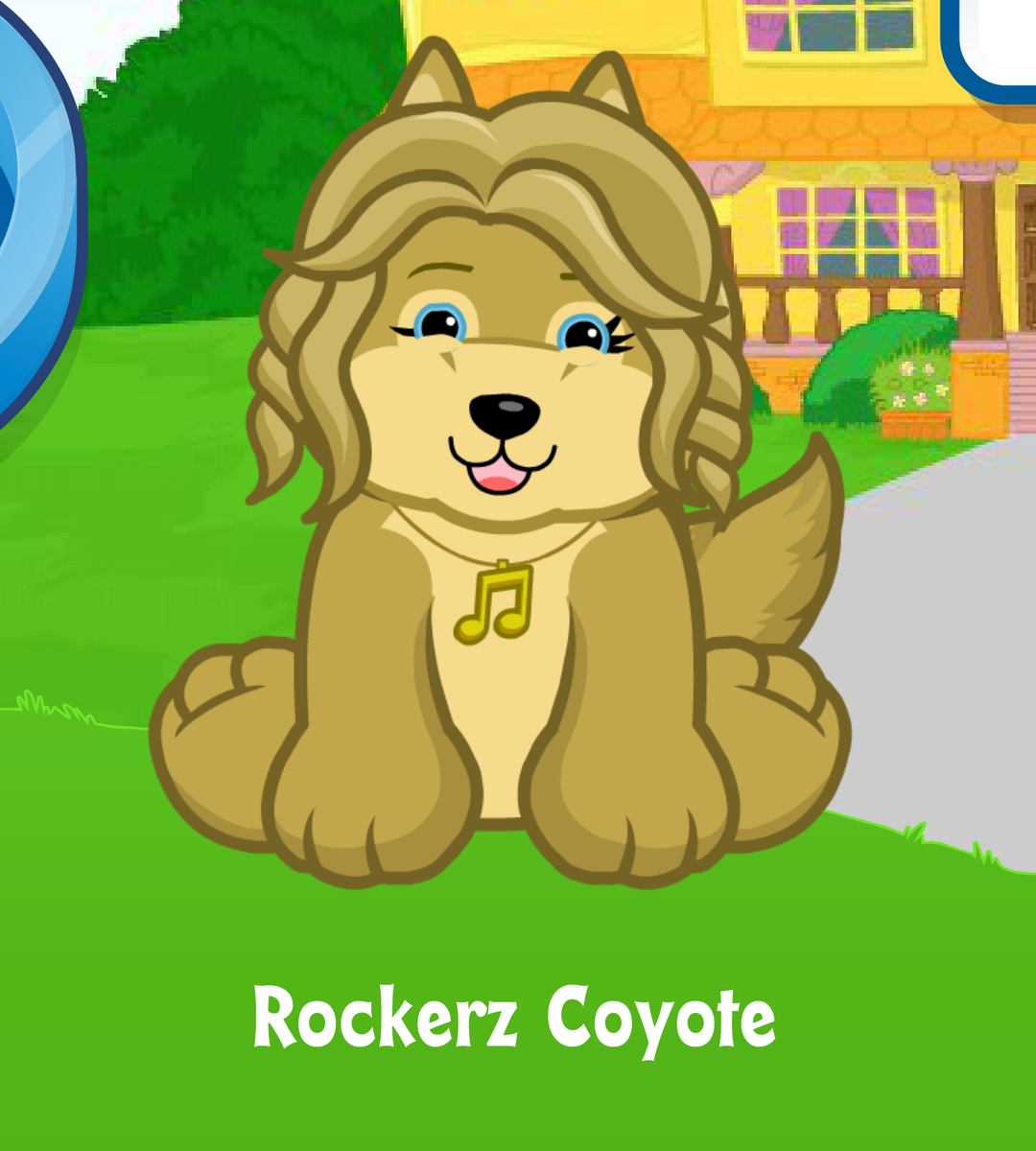 Webkinz Coyote Weighted Coyote – Weighted Wildlife