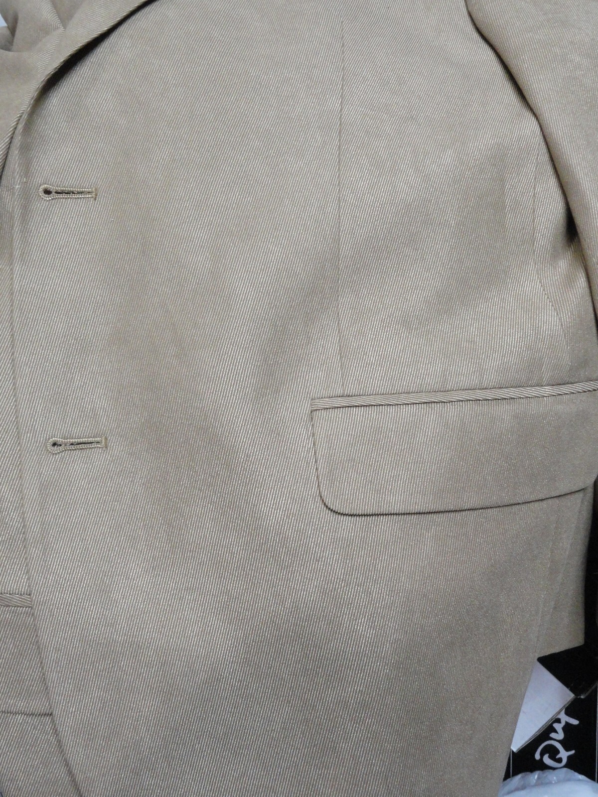 Andrew Fezza Blazer Sports Coat Jacket Dark Tan Men's Size 46R Soft ...