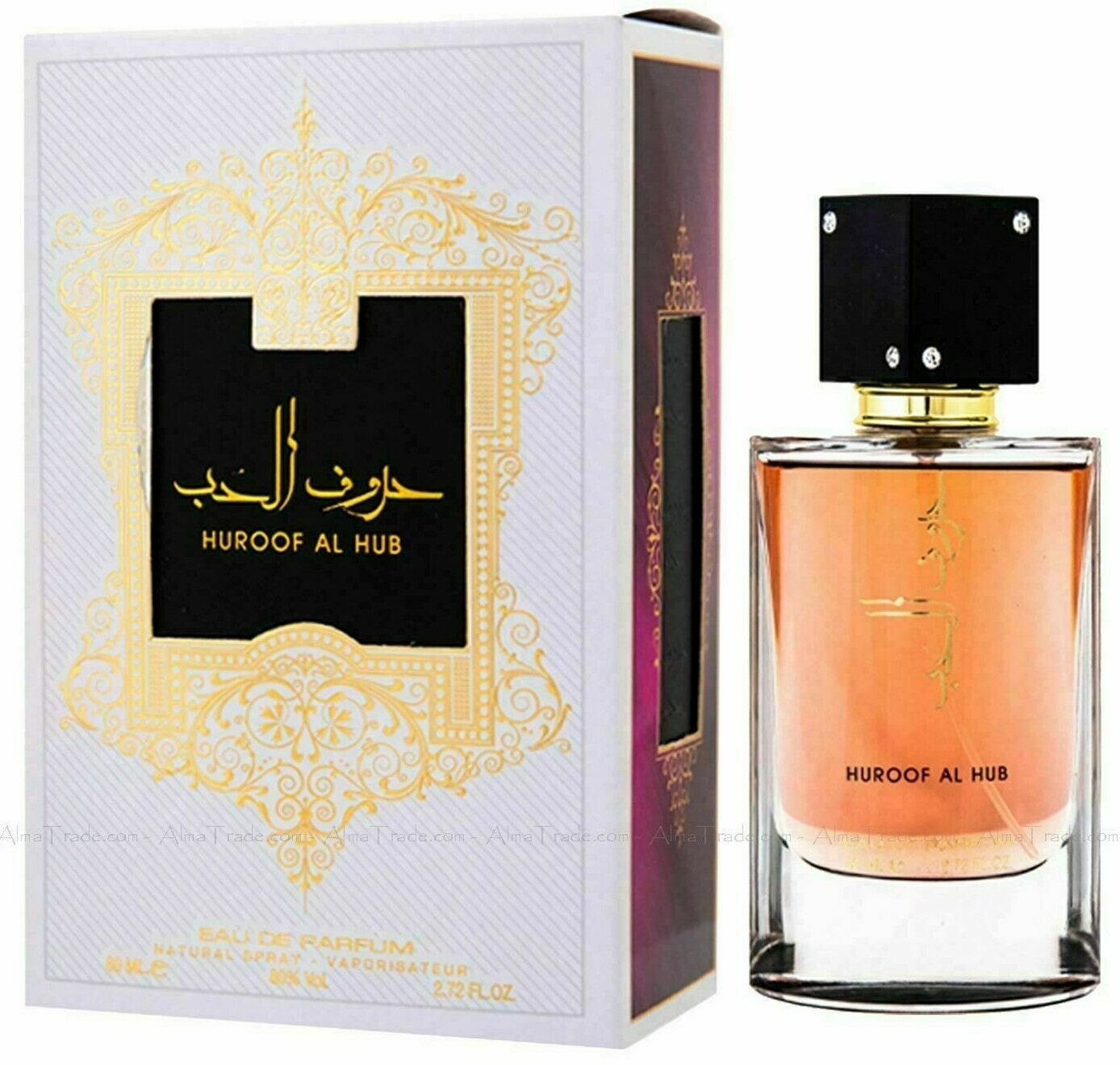 Huroof Al Hub 100ml By Ard Al Zaafaran Halal Attar Fragrance EDP Spray ...