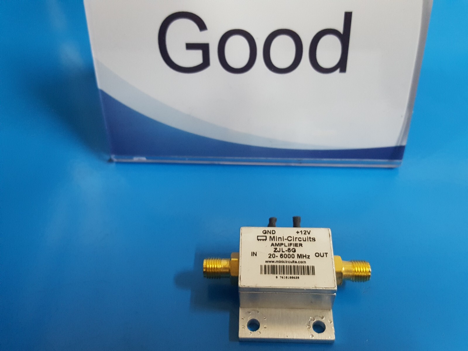 Mini-Circuits ZJL-6G: Coaxial Amplifier, 50Ω, Low Power, 20 to 6000 MHz ...