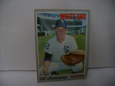 ED HERRMANN 1970 TOPPS BASEBALL #368 EX | eBay