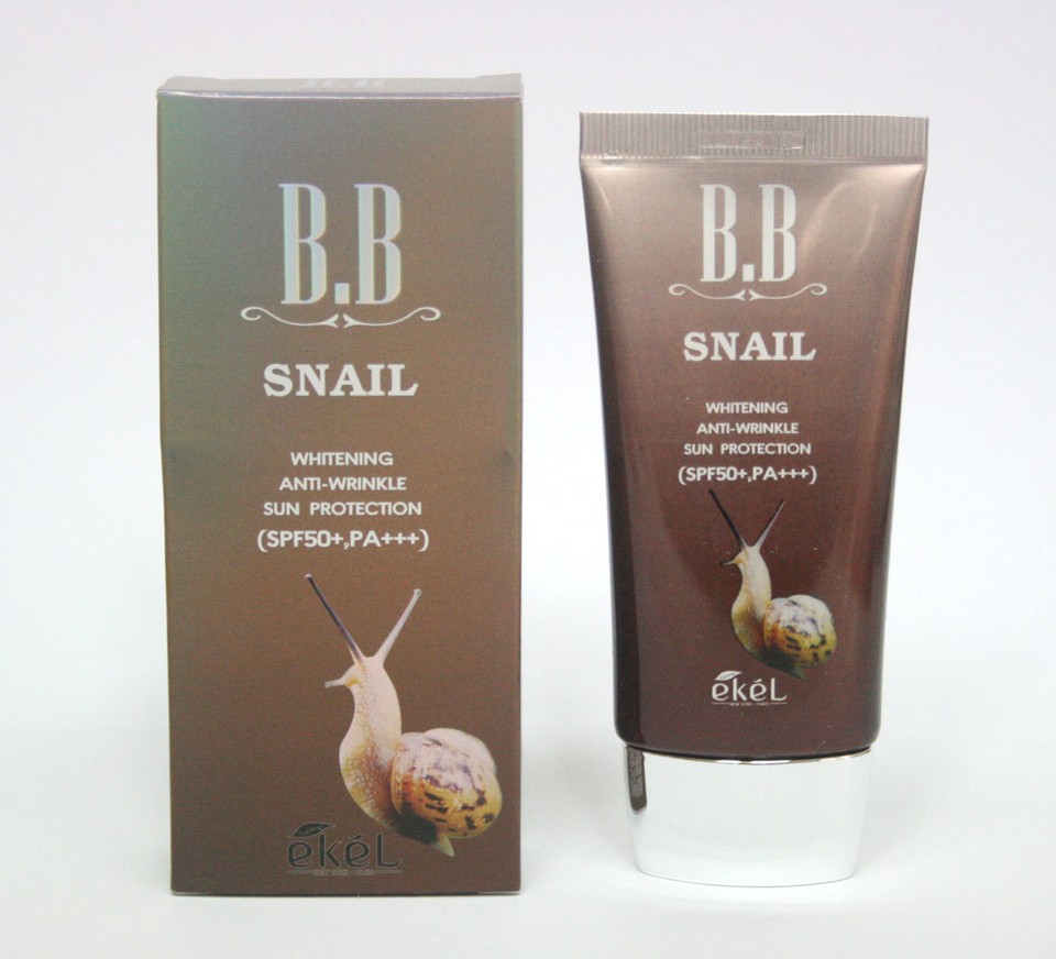 [Ekel] Snail BB Cream 50ml / Blemish Balm, Whitening, Anti-Wrinkle ...
