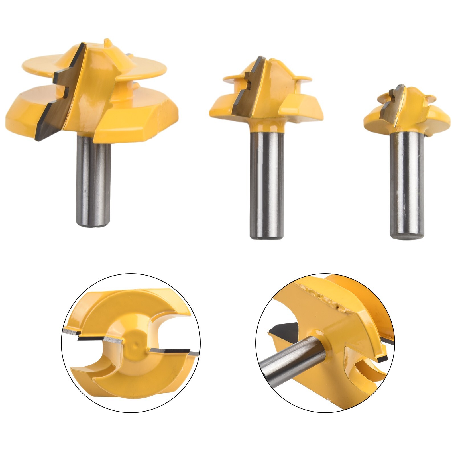 Tenon Milling Cutter Woodworking Tool with 45 Degree Lock Miter Router ...