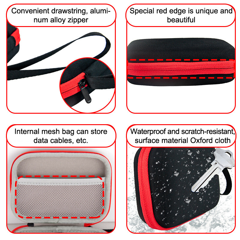 Portable Game Console Storage Box For RG35XX RG353VS Handheld Game ...