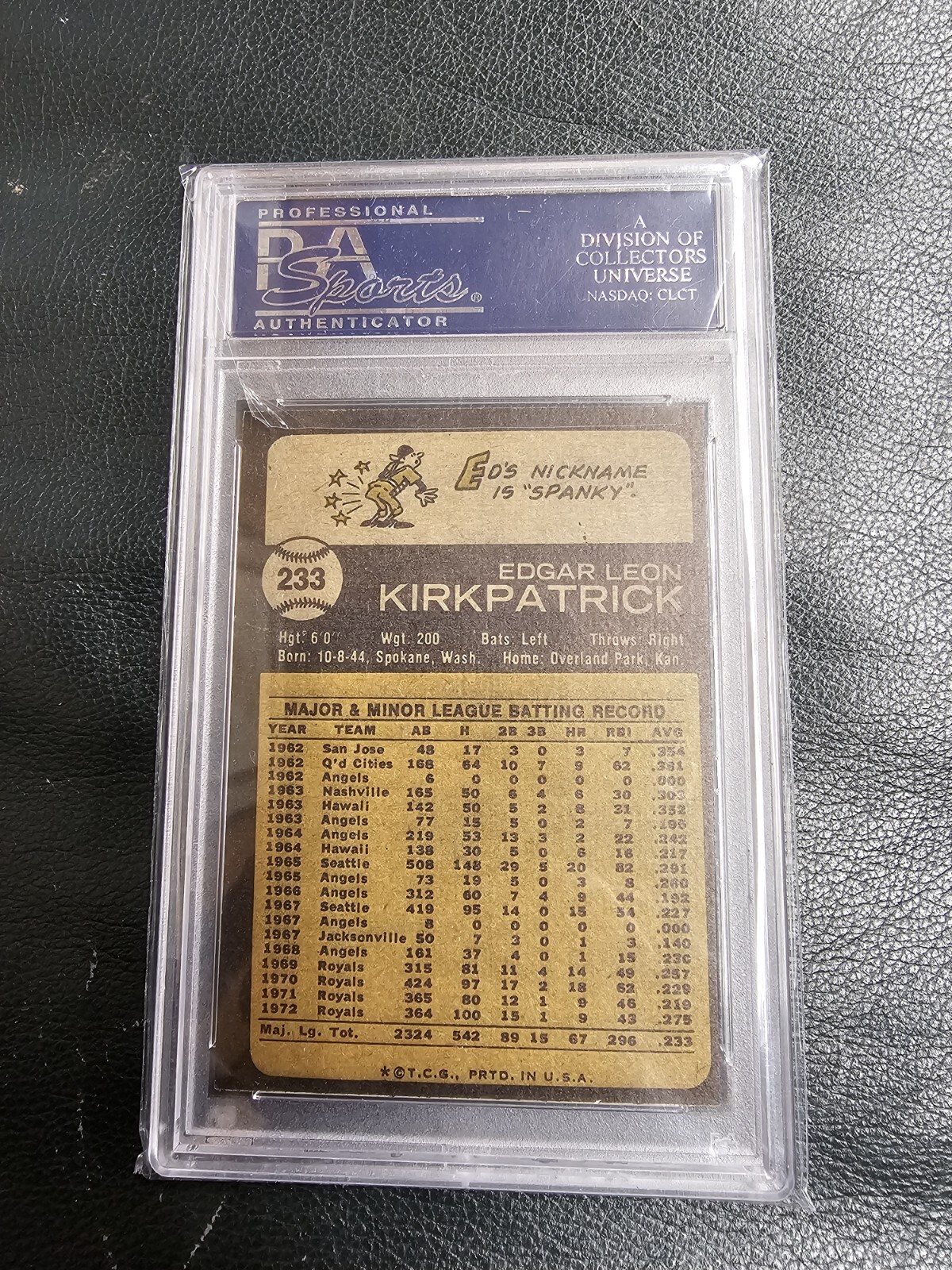 1973 Topps - #233 Ed Kirkpatrick for sale online | eBay