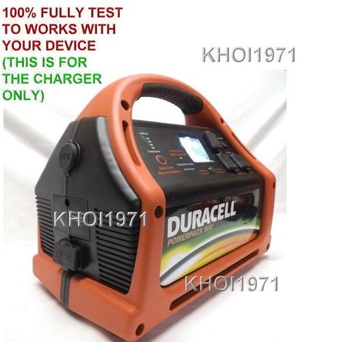 CAR charger power adapter for Duracell Power Pack 600 Car Jump Starter ...