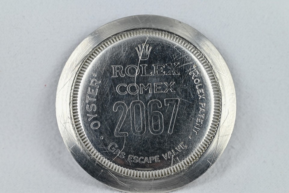 Wristwatch case back Marked Rolex Comex 1665 | eBay