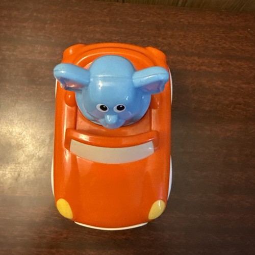 Little Tikes Push 'N Go Blue Elephant Orange 5" Convertible Race Car ...