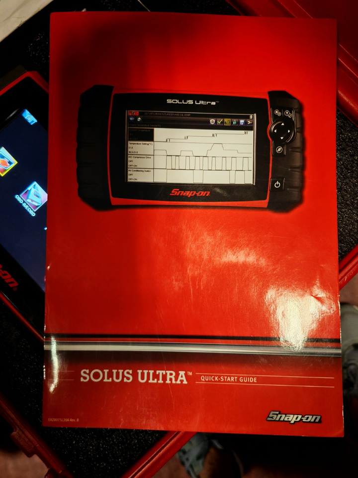 Snap On Solus Ultra Scanner,16.4 Software Perfect condition | eBay UK