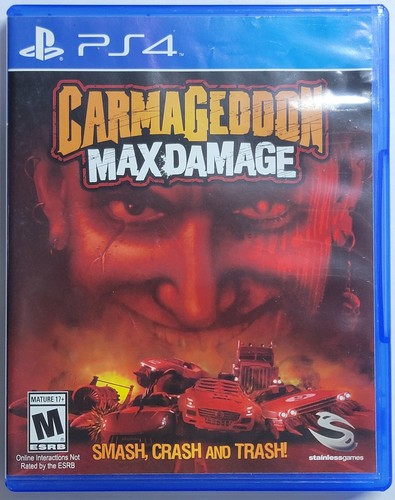 Sony Playstation 4 PS4 Carmageddon Max Damage Video Game | eBay