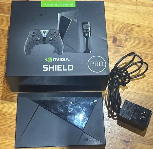Nvidia Shield Pro 500gb With Box and Power Adapter - Read Description ...