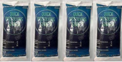 4x Members Mark Quick Dissolving Shock /1lb each | eBay