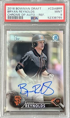 2016 Bowman Chrome RC Rookie Refractor Bryan Reynolds Auto Autograph ...