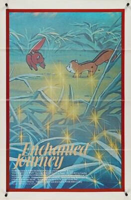 Enchanted Journey - original movie poster 27x41 1984 Tri-fold Animation ...