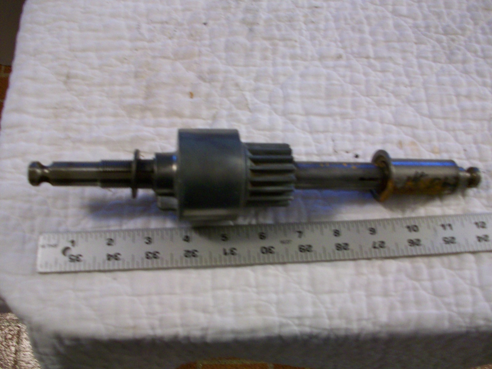 Shaft and Gear Quill Assembly Vintage Shopsmith Mark 7 Woodworking ...