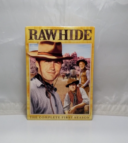 Rawhide Complete First Season DVD Box Set Clint Eastwood | eBay