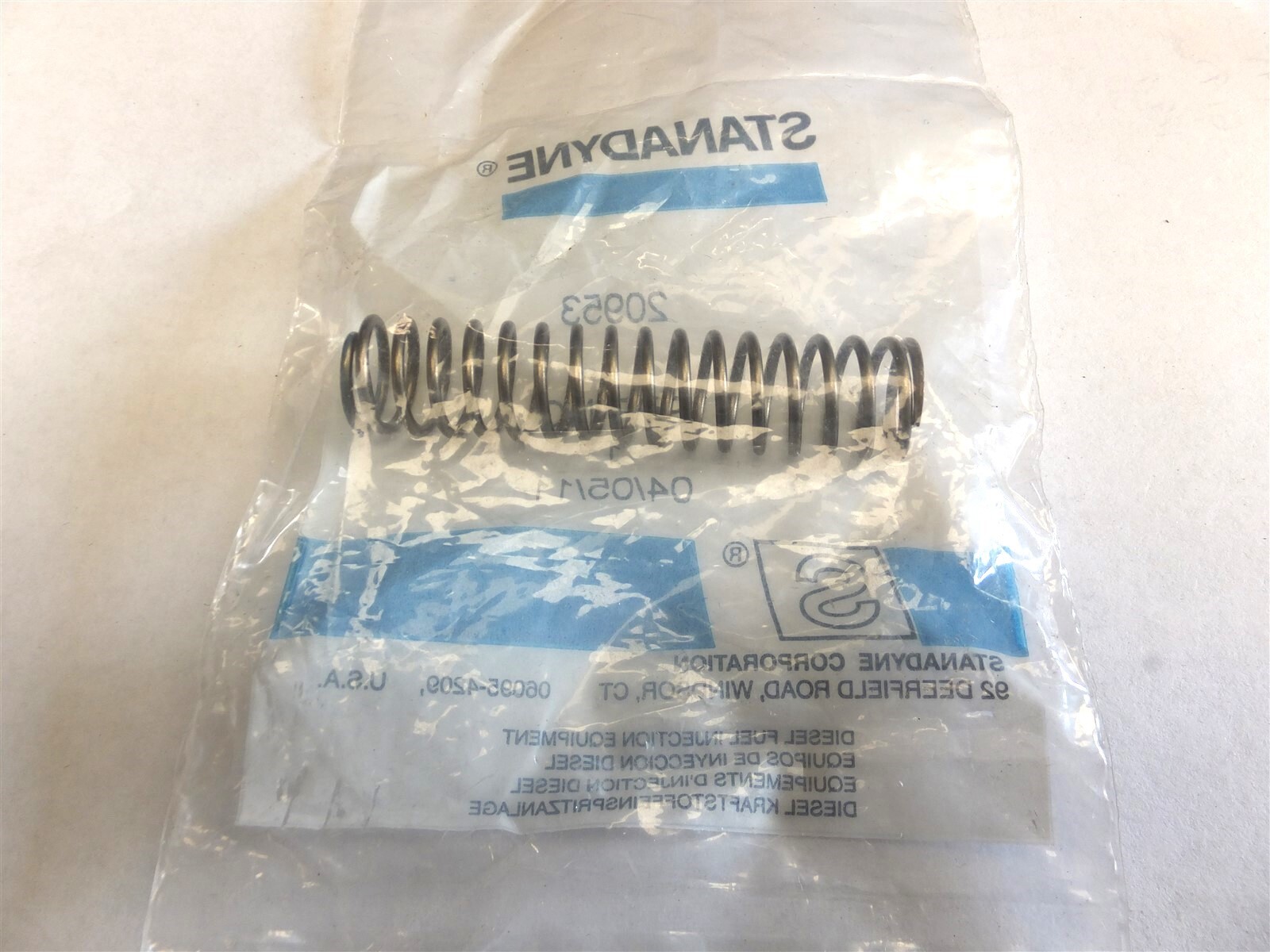 20953 Stanadyne Governor Control Spring