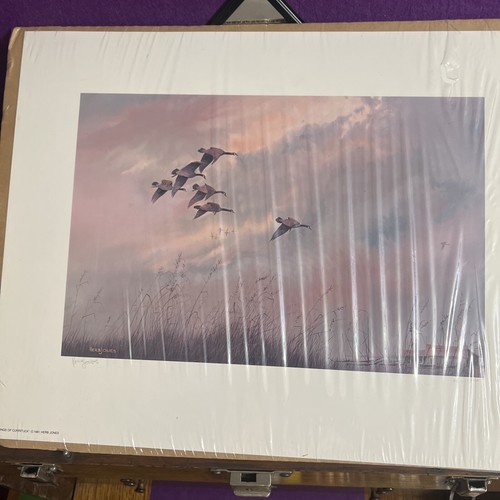 Stunning Herb Jones Artwork “Kings Of Currituck” Colored Print Signed ...