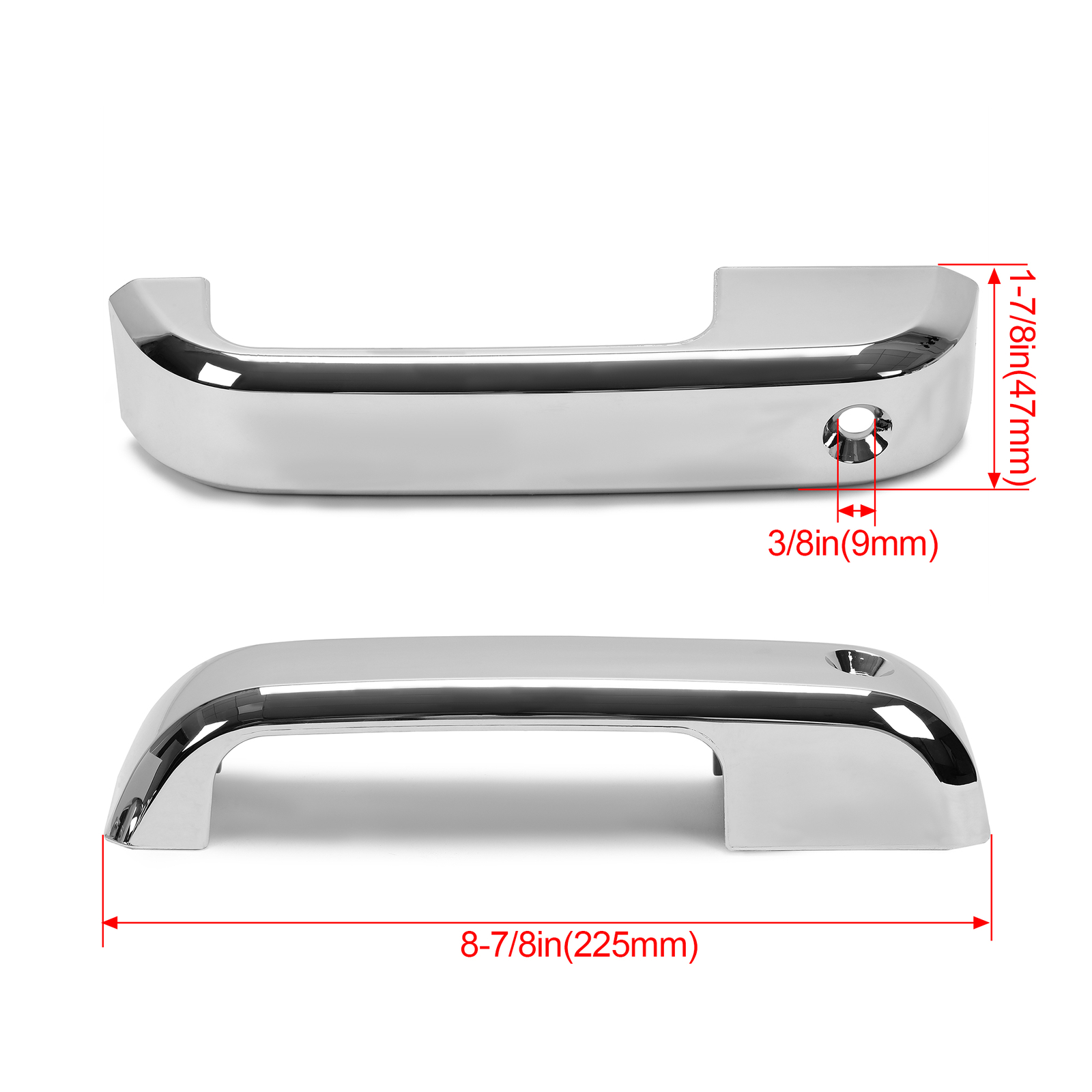 For 2017 - 2020 Ford F-250 F450 Chrome Door Handle Covers w/o Smart ...