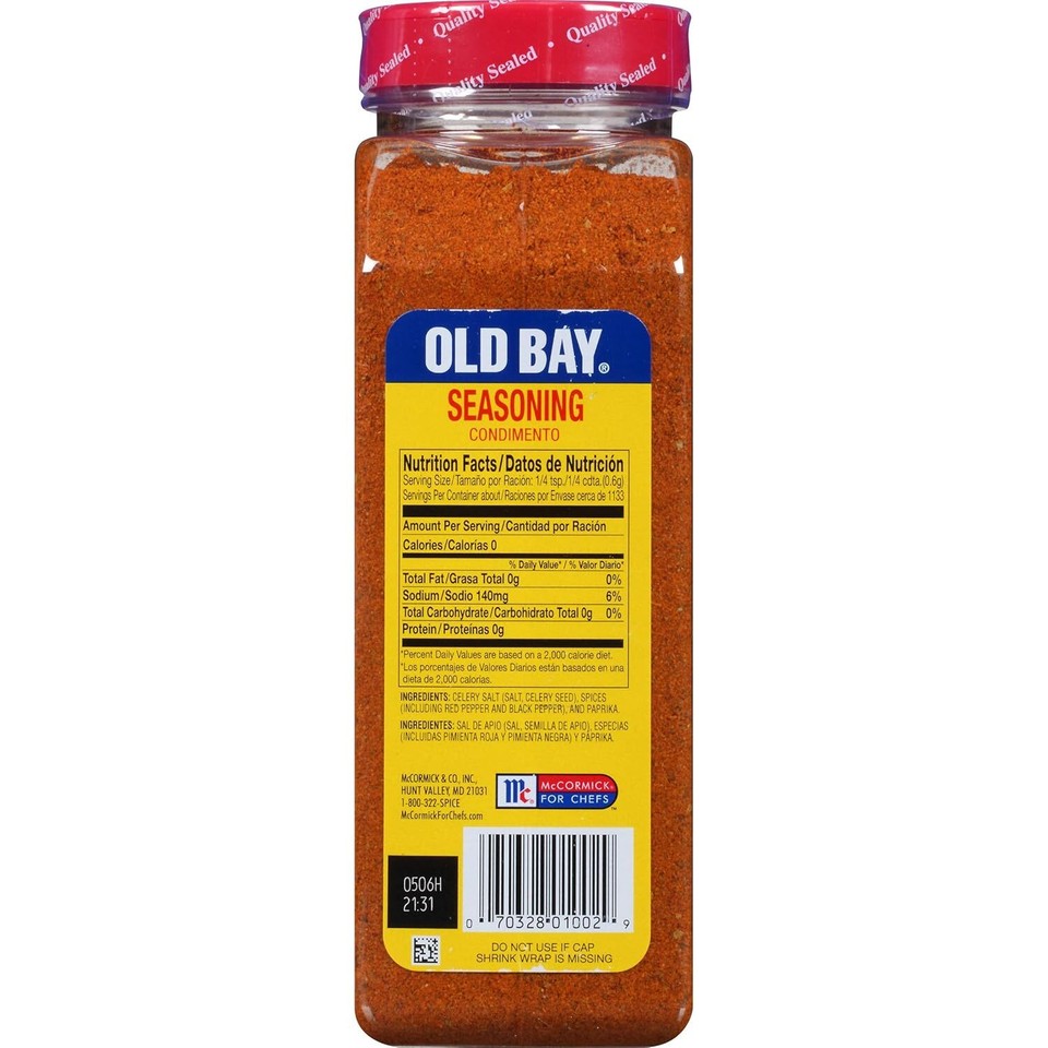 OLD BAY Seafood Seasoning, 24 oz Shaker | eBay