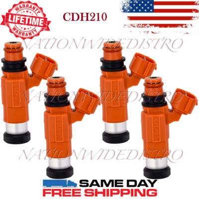 4x OEM Bosch Fuel Injectors for 2000 & later Yamaha Outboard 115HP ...