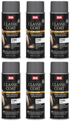 SEM 17103 Classic Coat For GM Dark Gray Car Vinyl, Leather Interior ...