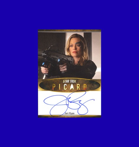 Jeri Ryan as Seven of Nine 2021 Star Trek Picard Season 1 Bordered AUTO ...