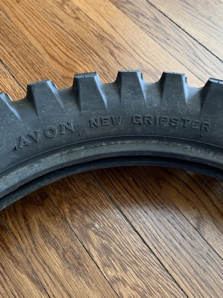 NOS Avon New Gripster Tires - 4.00 - 18, Made in England | eBay