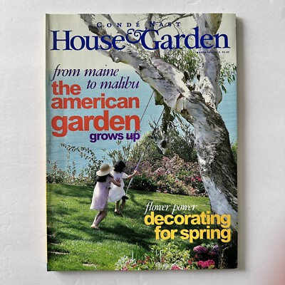 House & Garden Magazine 1998 Mar Interior Design Spring Decorating | eBay