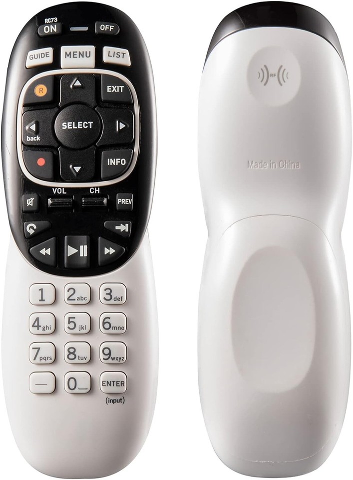 DIRECTV RC73 IR/RF REMOTE CONTROL FOR GENIE HR44 & CLIENT C41 W ...