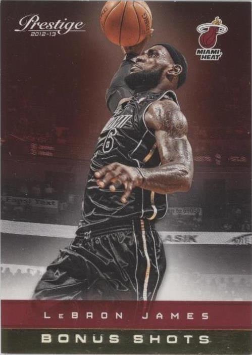 2012-13 Prestige - LeBron James #79 Bonus Shots Gold /249 for sale ...