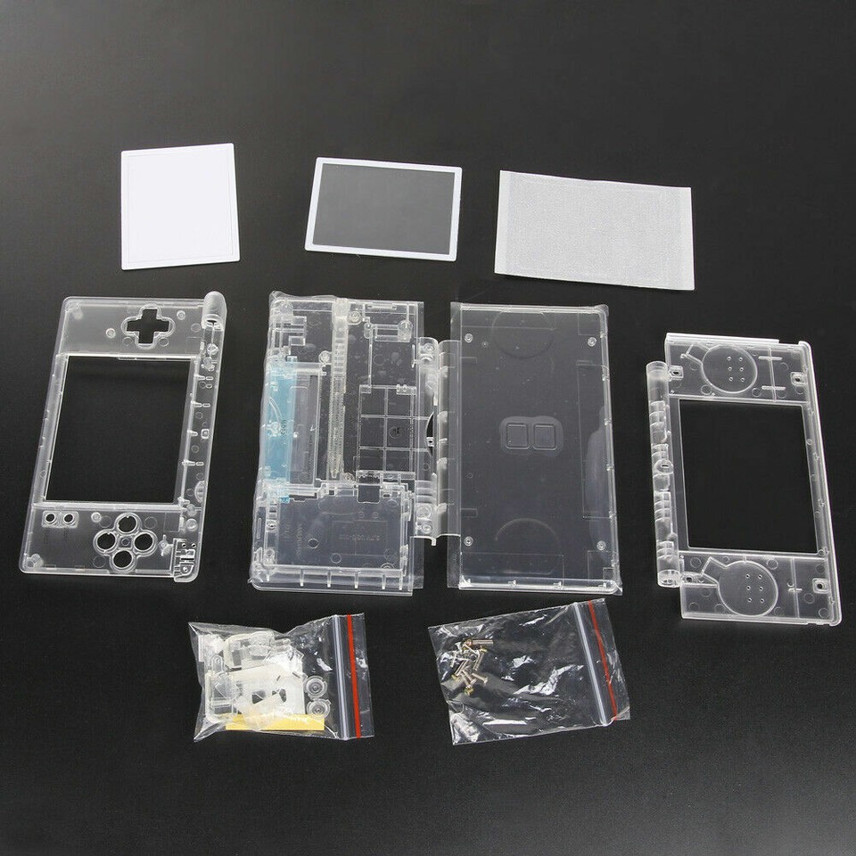 Full Replacement Housing Shell Screen Lens Clear For OEM Nintendo DS ...