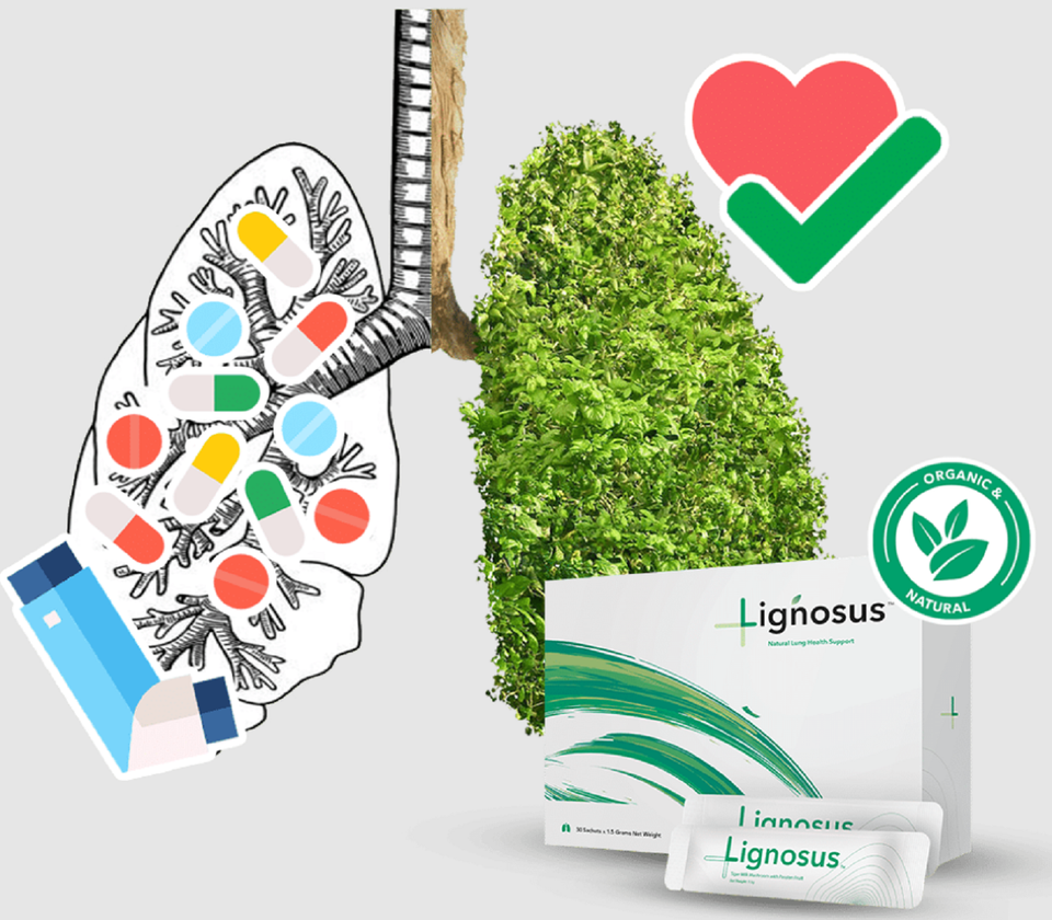 Lignosus: The Best Natural Lung Supplement - 30 Sachet Box Fast ...